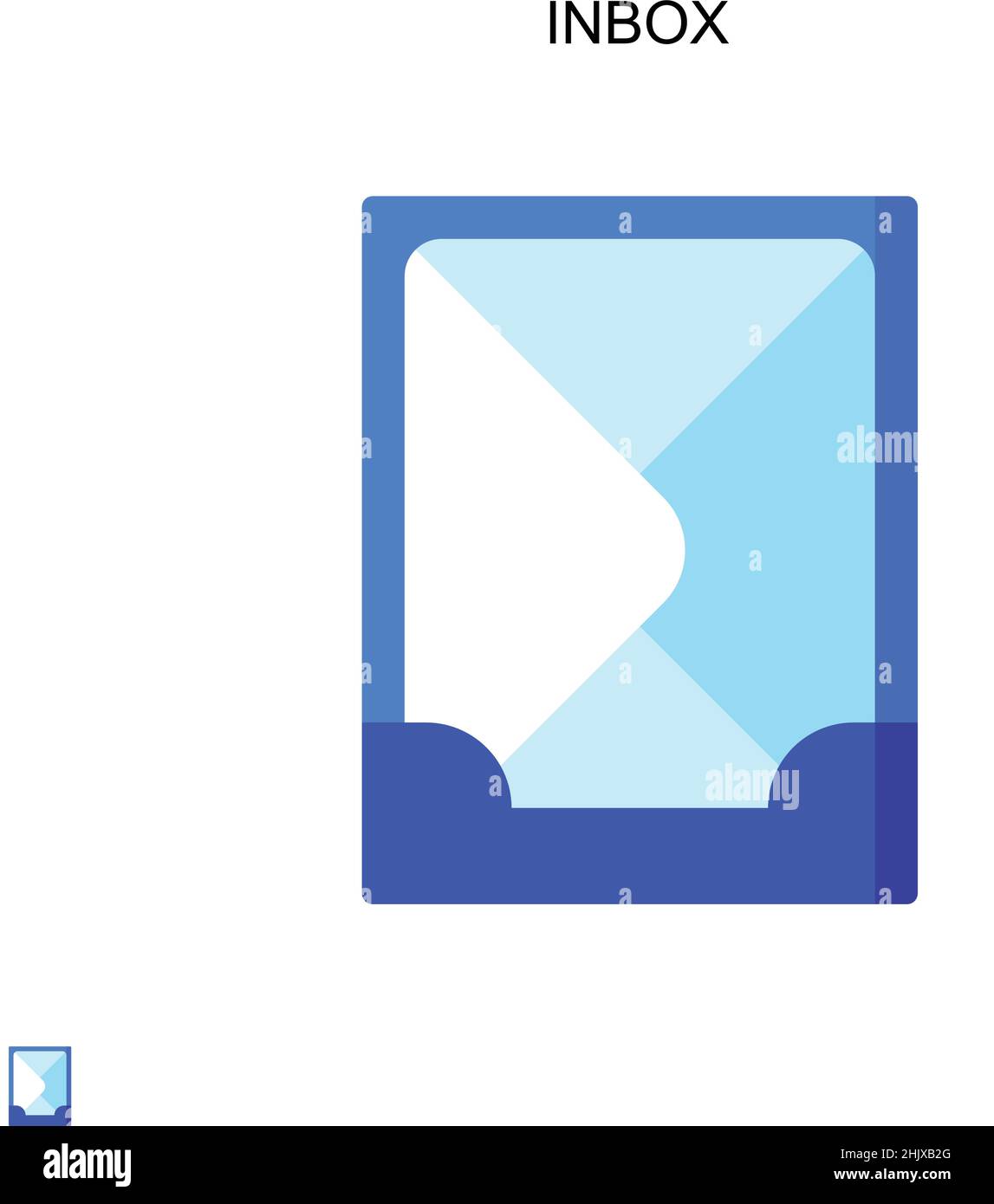 Inbox email icon Cut Out Stock Images & Pictures - Alamy