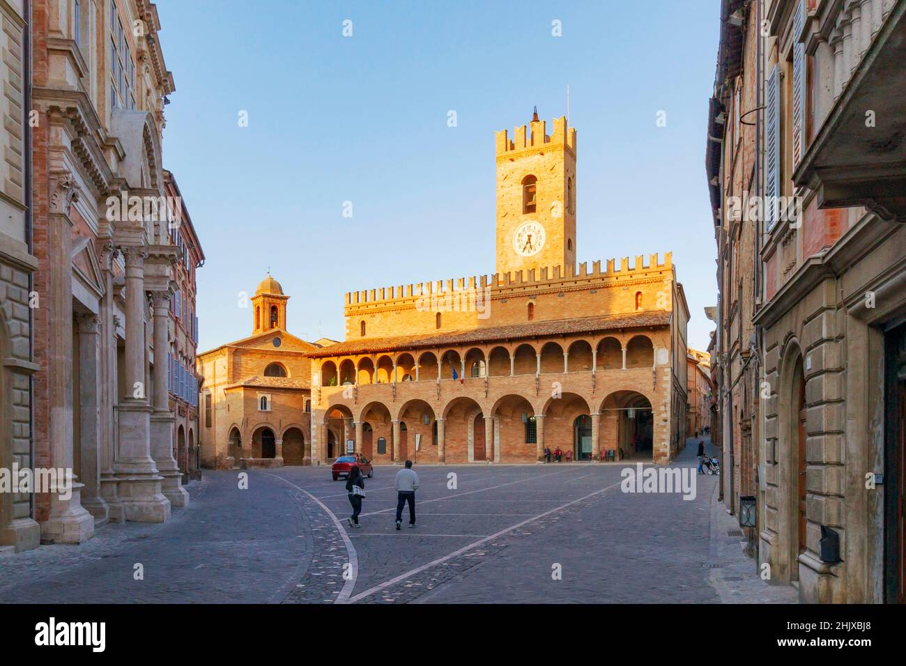 Historic center of offida hi-res stock photography and images - Alamy