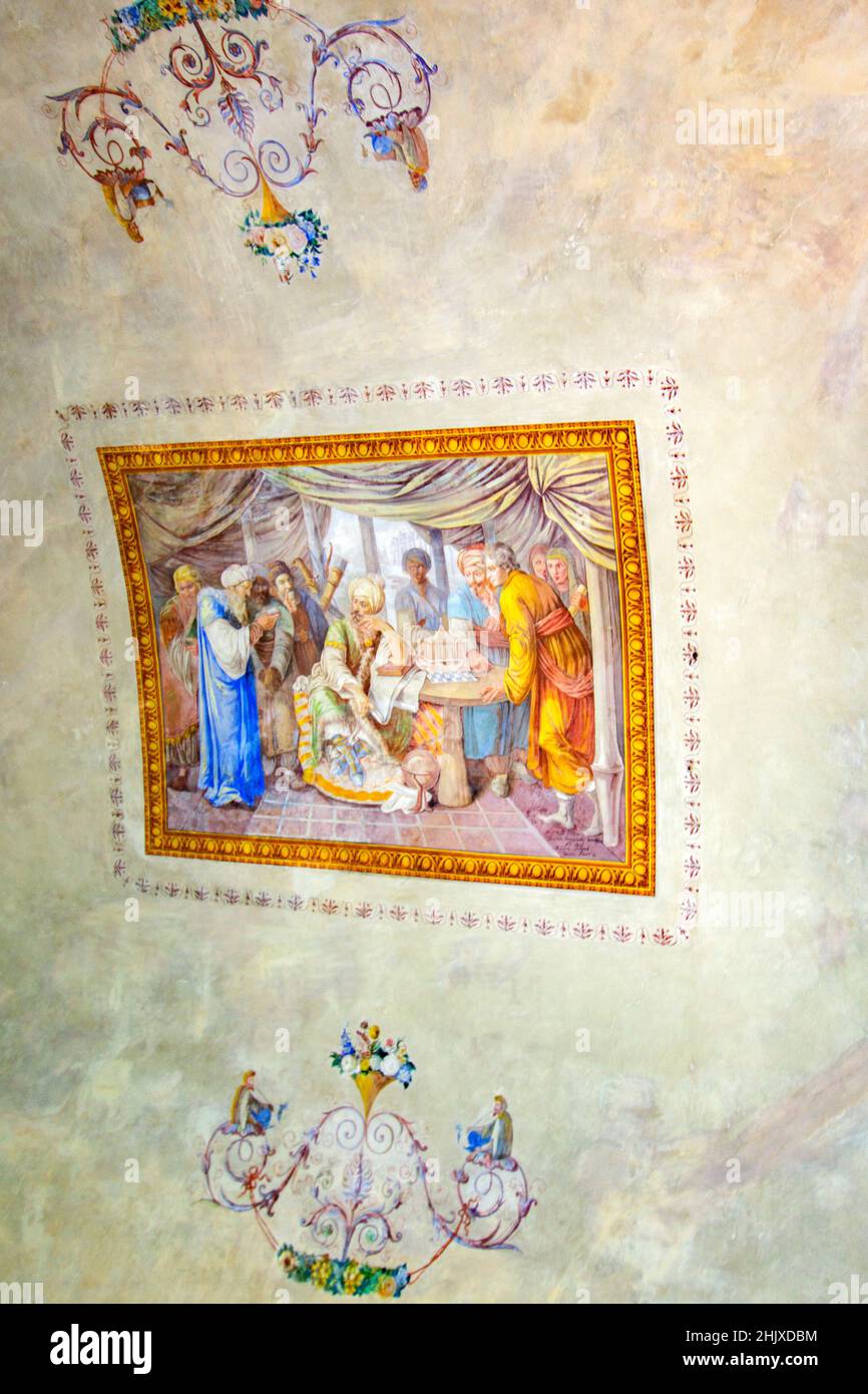 Ducal palace frescoes hi-res stock photography and images - Alamy