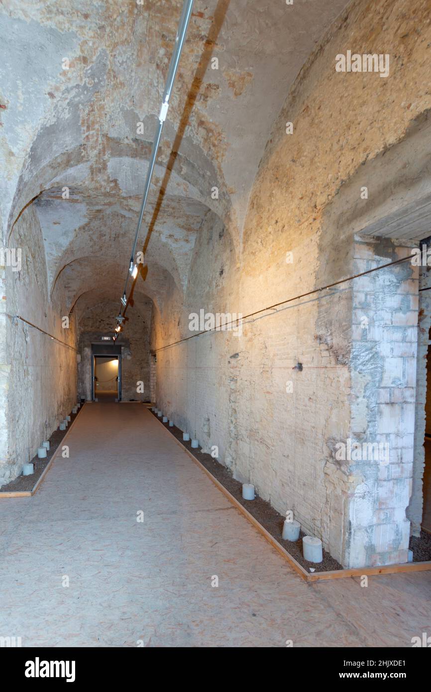 Old Town, Ducal Palace, Roman cisterns, Atri, Abruzzo, Italy, Europe ...