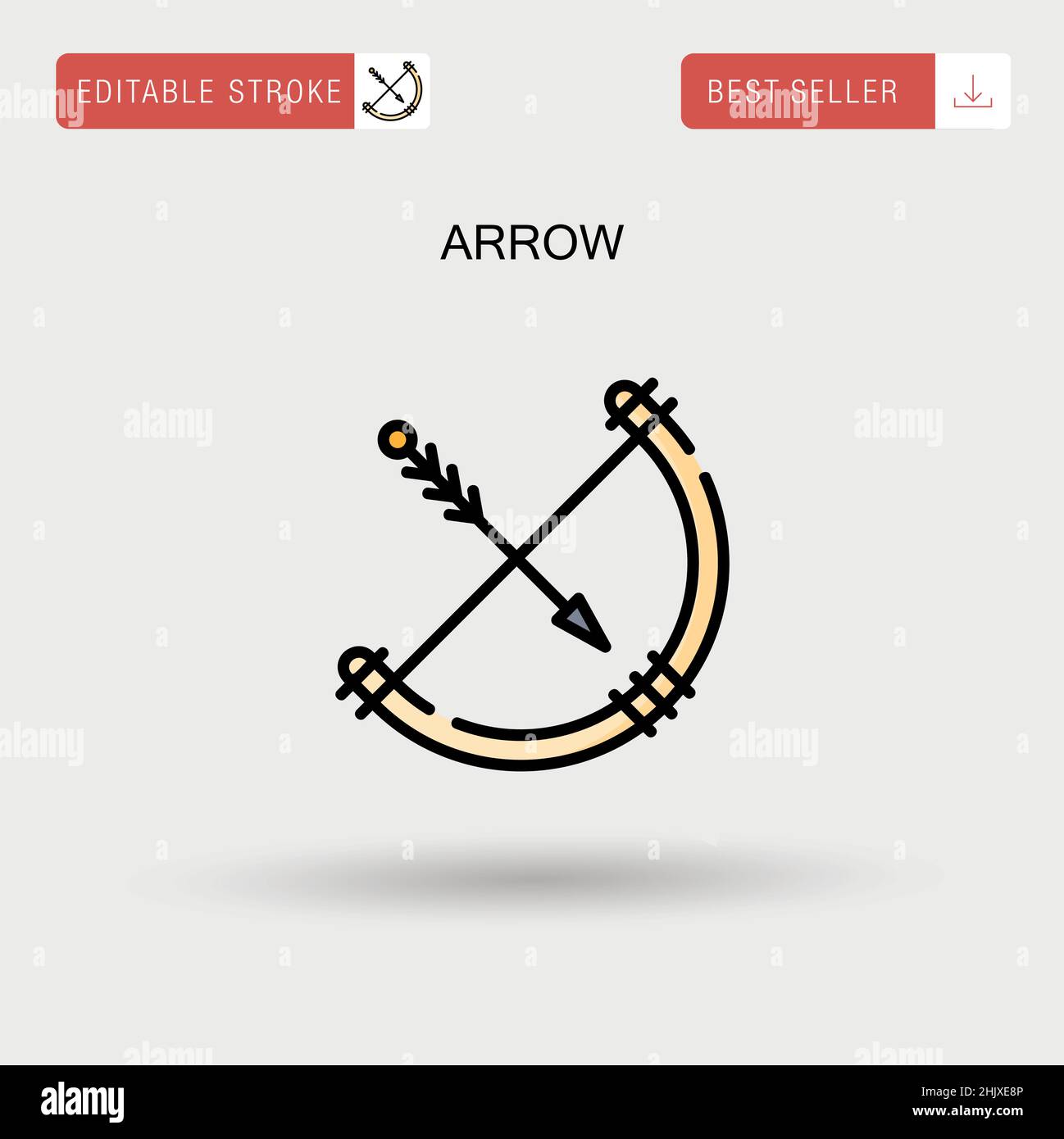 Right left orientation arrow Stock Vector Images - Alamy