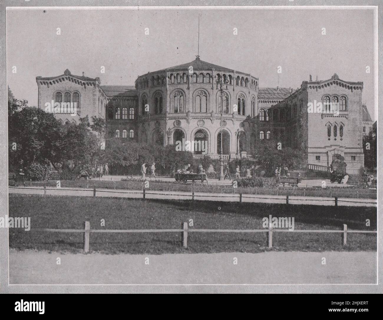 The Parliament House, Oslö. Norway (1925 Stock Photo - Alamy