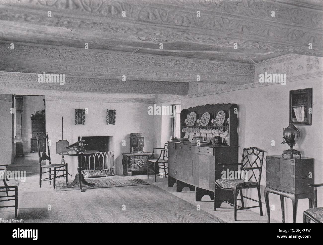 The Hall. Gloucestershire. Upper Dorvel House, Sapperton. - Designed by ...