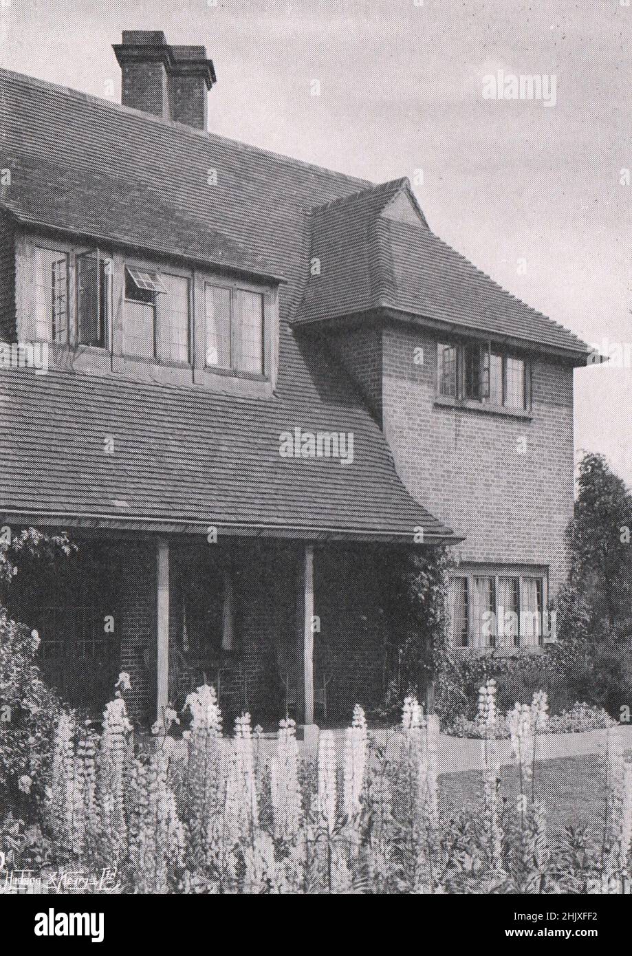 The Loggia. Yorkshire. Bishopsbarns, York. - Designed by Mr. Walter H ...
