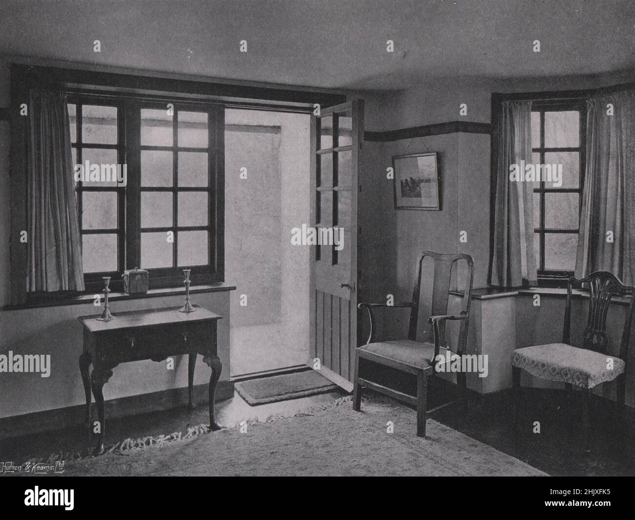 From Drawing-room to garden. Surrey. Elm Tree Cottage, Farnham ...