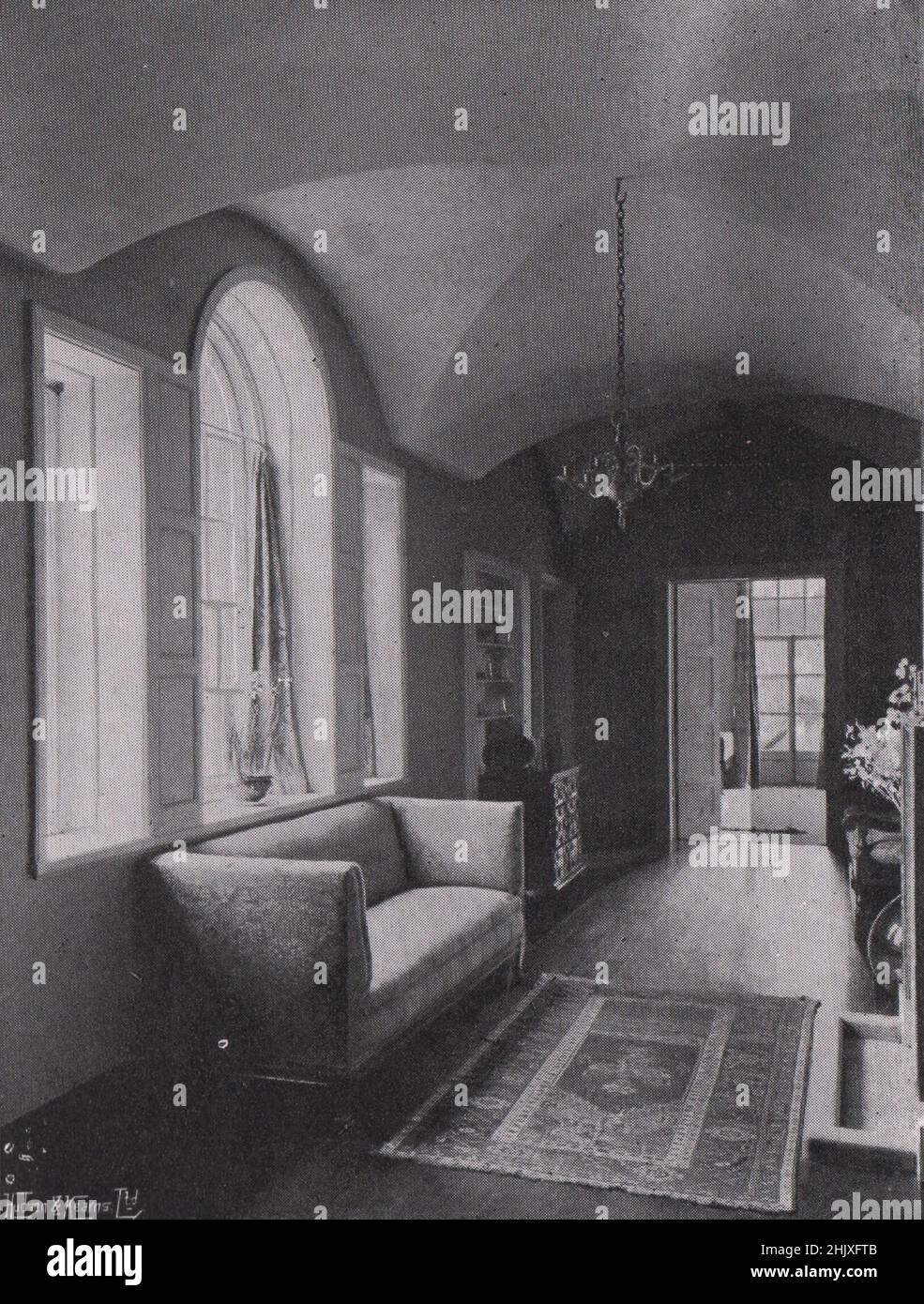 The Hall. Warwickshire. The Hurst, four Oaks. - Designed by Professor W ...