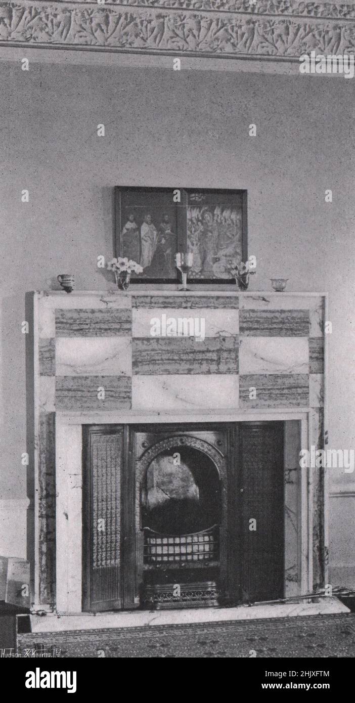 In the drawing-room. Warwickshire. The Hurst, four Oaks. - Designed by ...