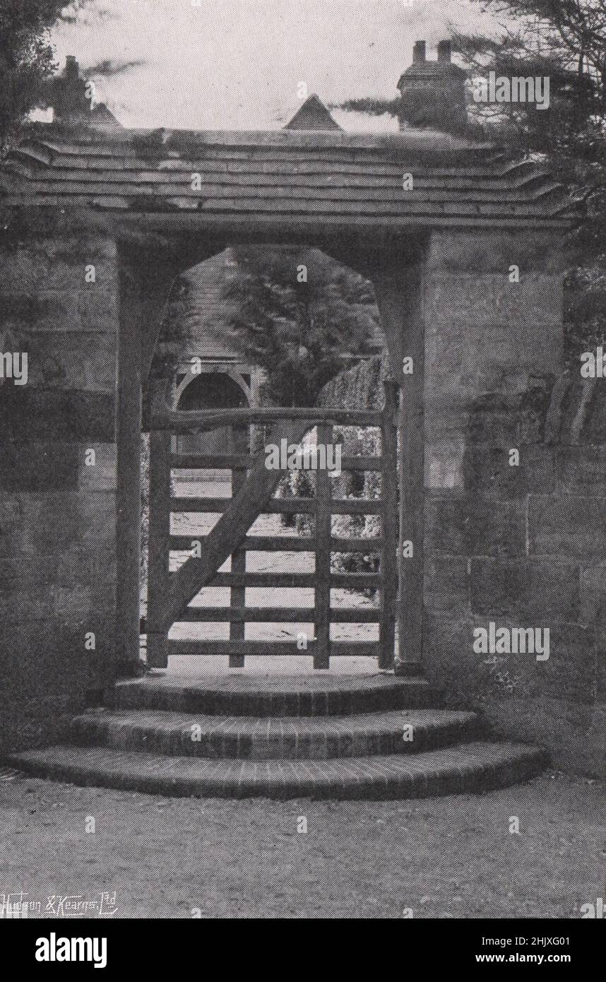 From the road. Sussex. Gilham's Birch, Rotherfield. - Designed by Mr. E ...