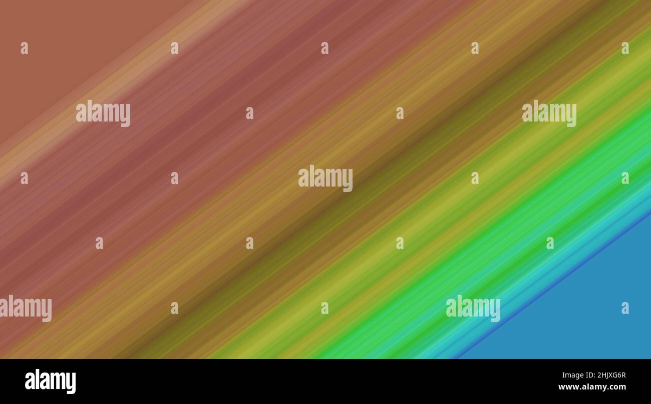 abstract background of brown and green color with diagonal longitudinal ...