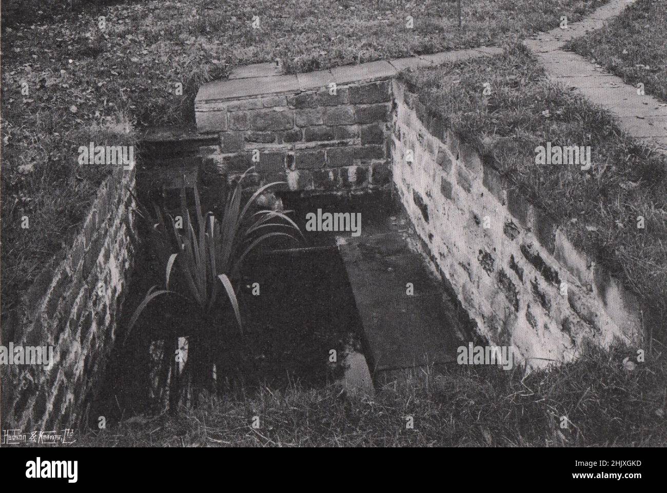 The Anabaptists' well. Yorkshire. Guiseley Rectory, near Leeds. - And ...