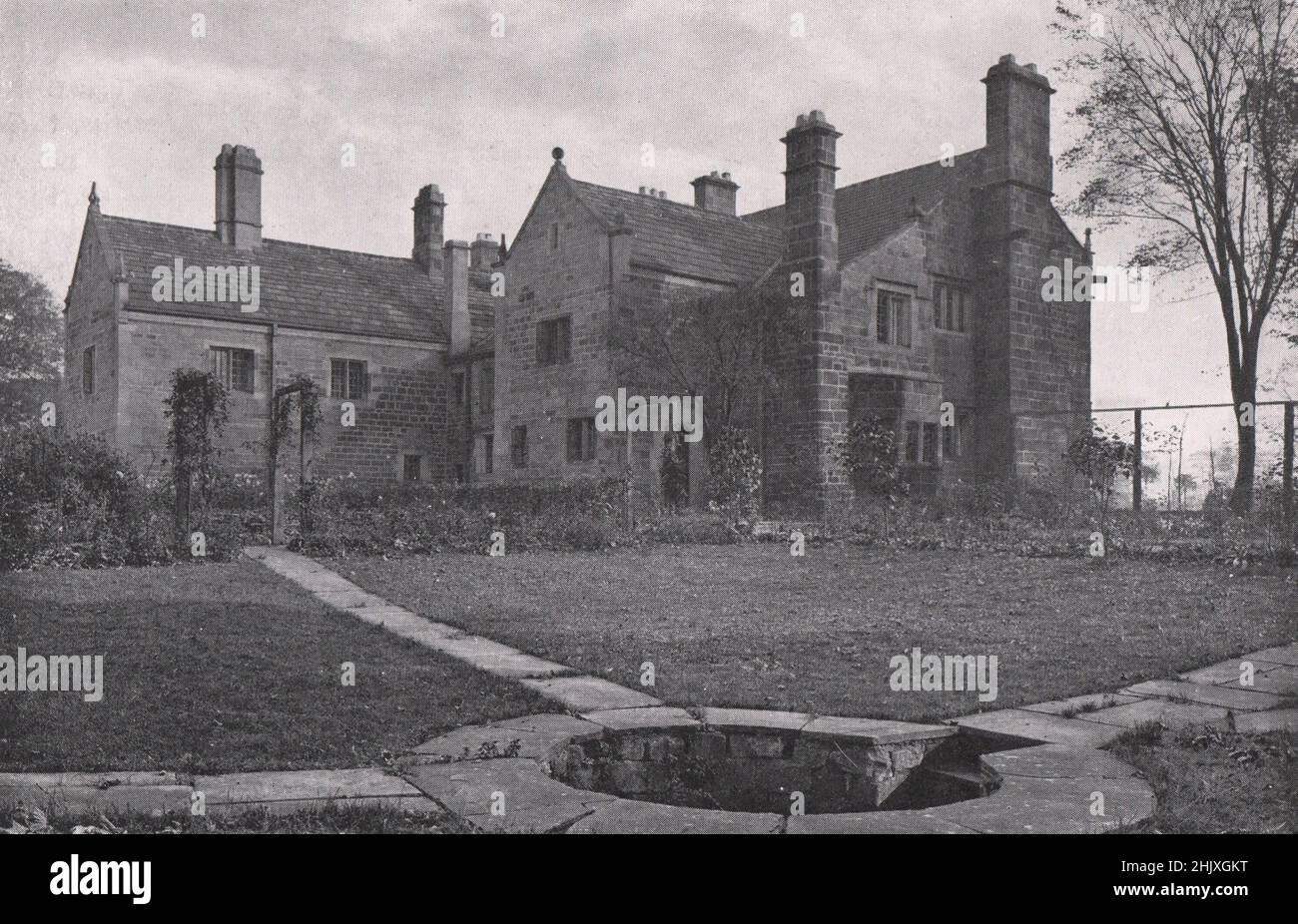 From the north-west. Yorkshire. Guiseley Rectory, near Leeds. - And its ...