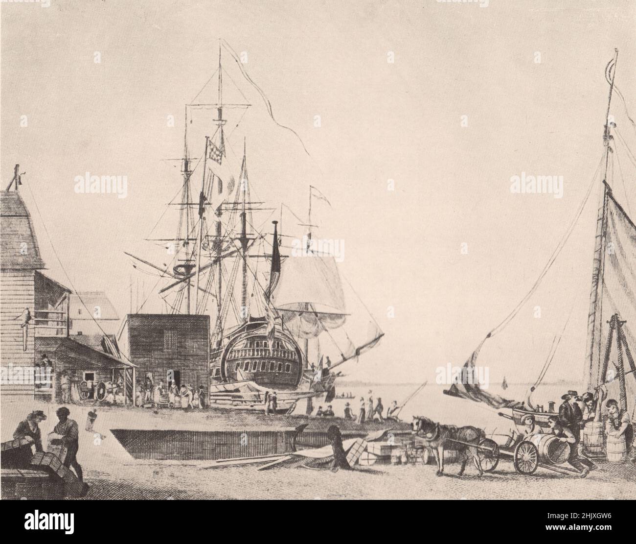 Arch Street Ferry, Philadelphia. Buckinghamshire (1932 Stock Photo - Alamy