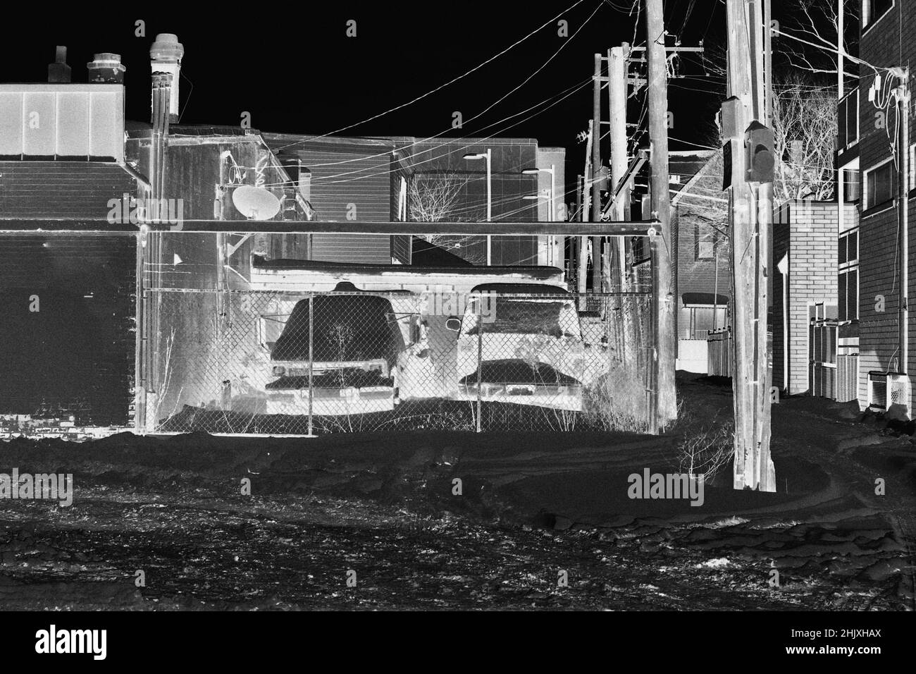 Inner city decay Black and White Stock Photos & Images - Alamy