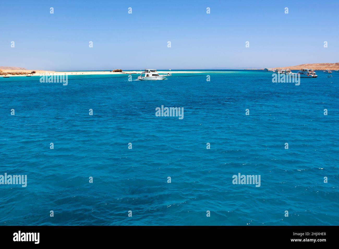 Seascape, Red Sea, Beach Mahmya Island, Hurgada, Egypt Stock Photo - Alamy