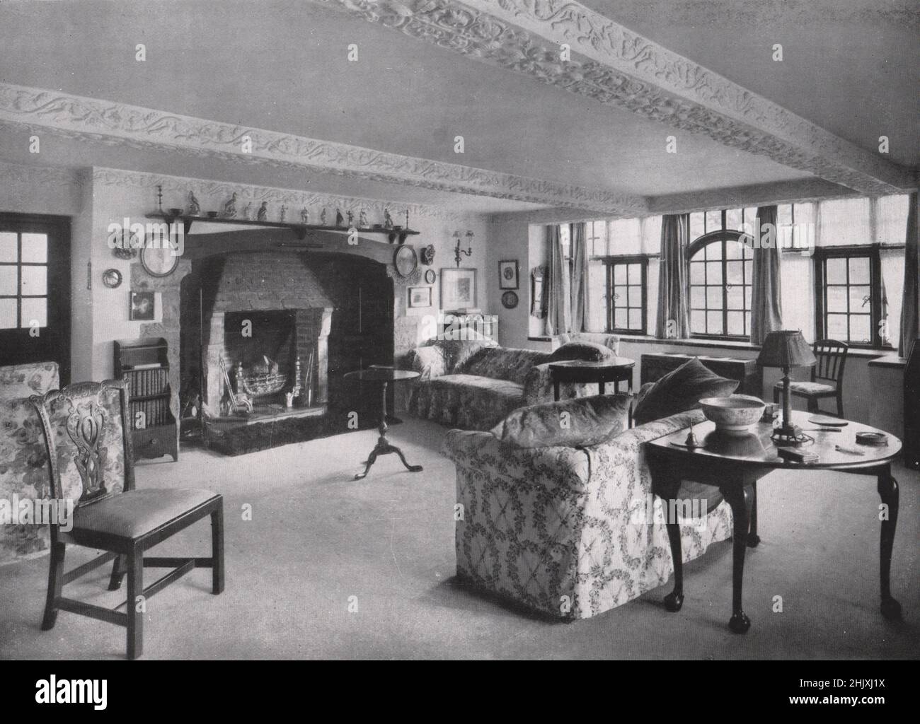 Coldharbour Manor, Forest Row, Sussex : Sitting-Room. E. Turner Powell ...