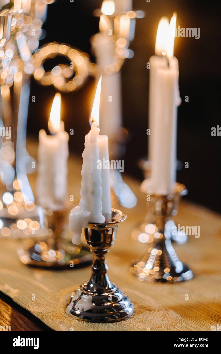 Candlelit party hi-res stock photography and images - Alamy