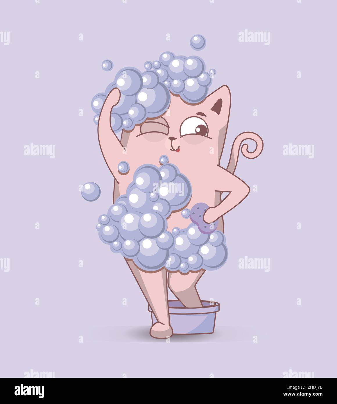 White washes cute Stock Vector Images - Alamy