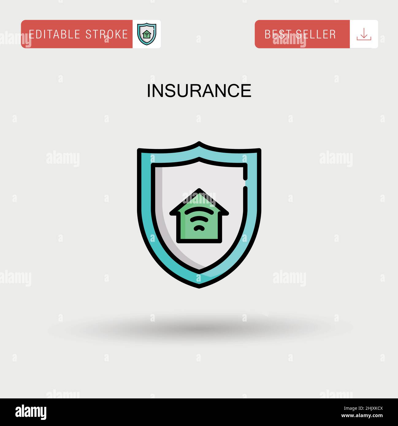 Insurance protect person Stock Vector Images - Alamy