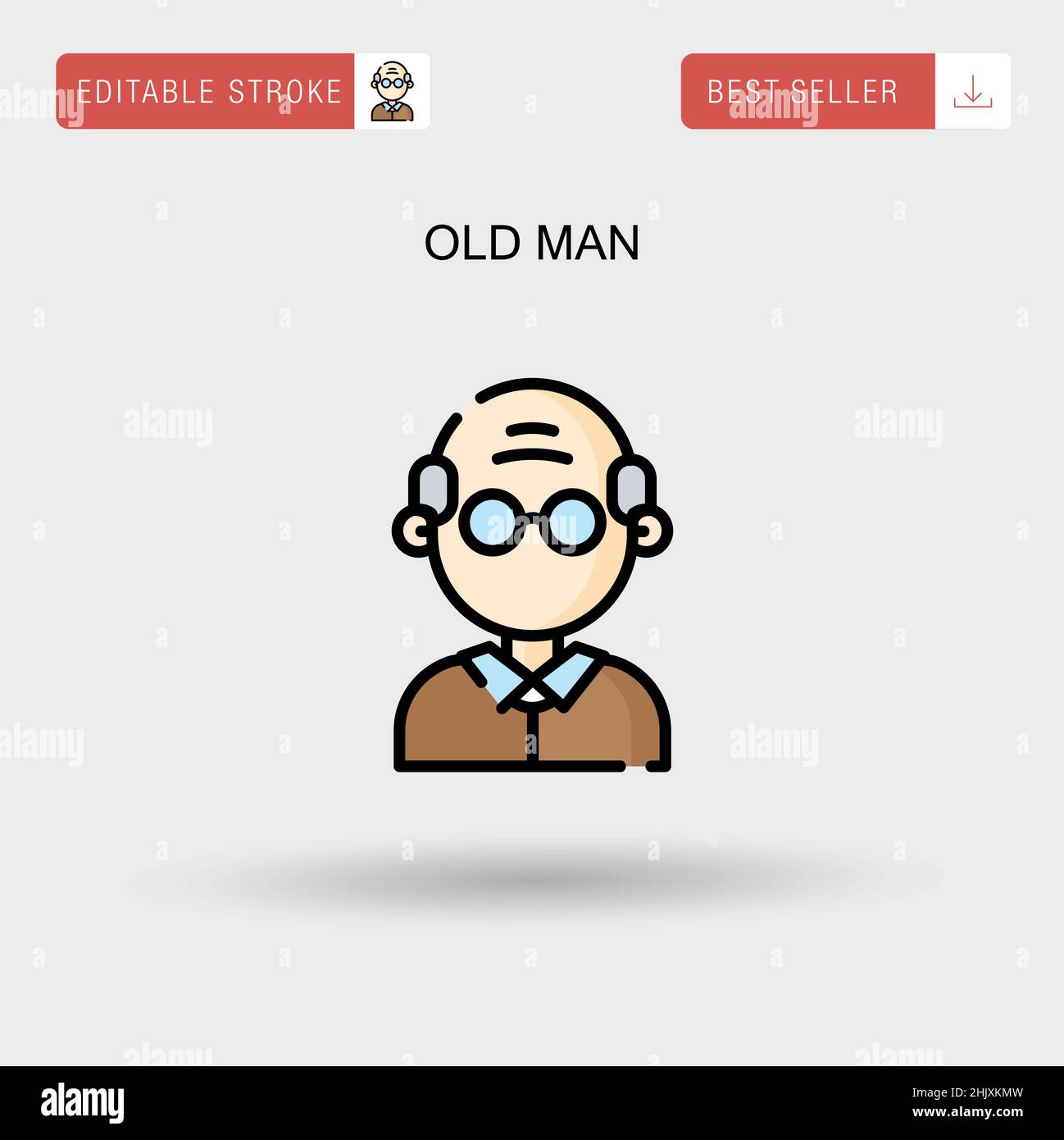 Older mature Stock Vector Images - Alamy