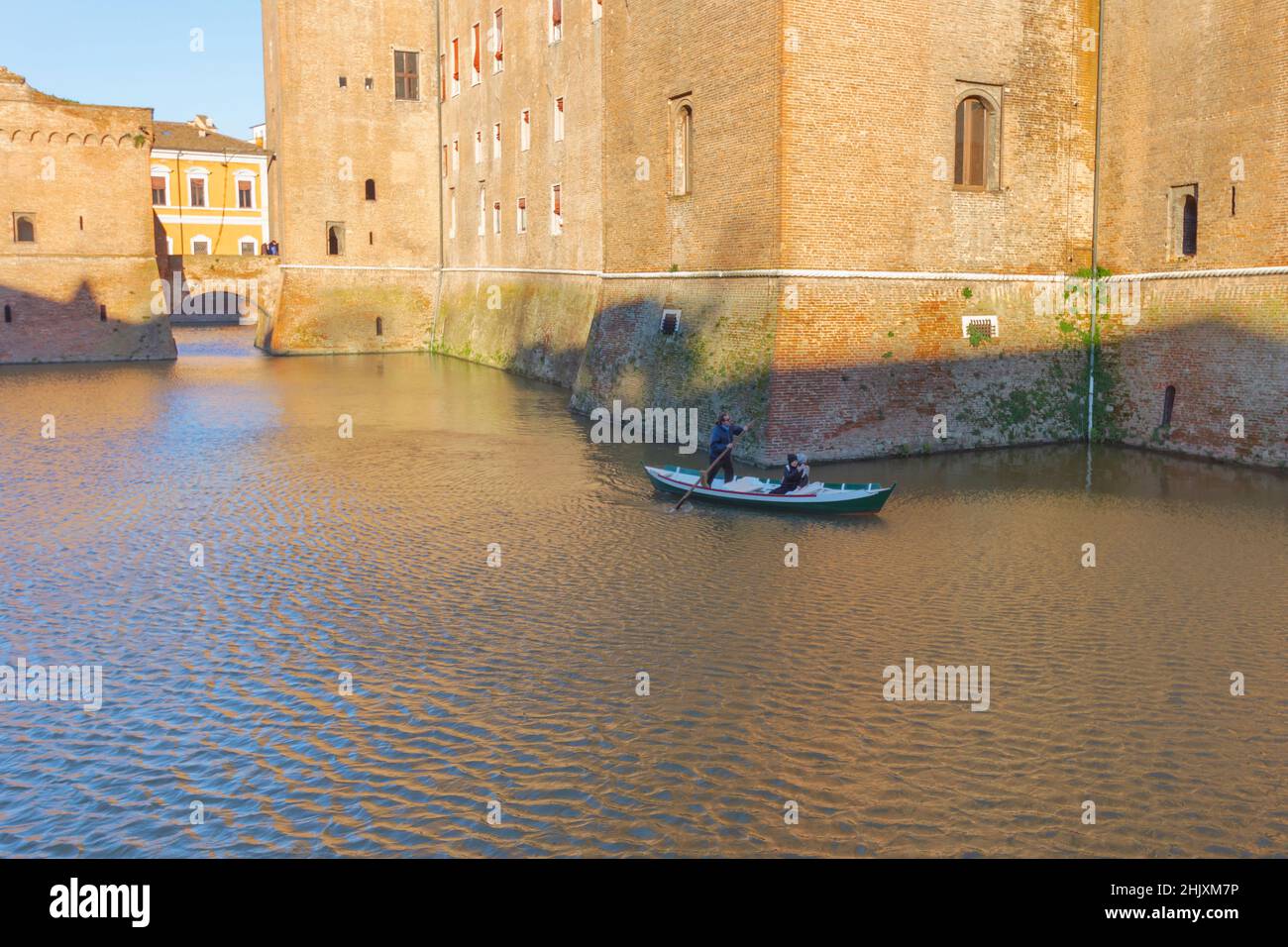 Estense castle ferrara emilia romagna hi-res stock photography and ...