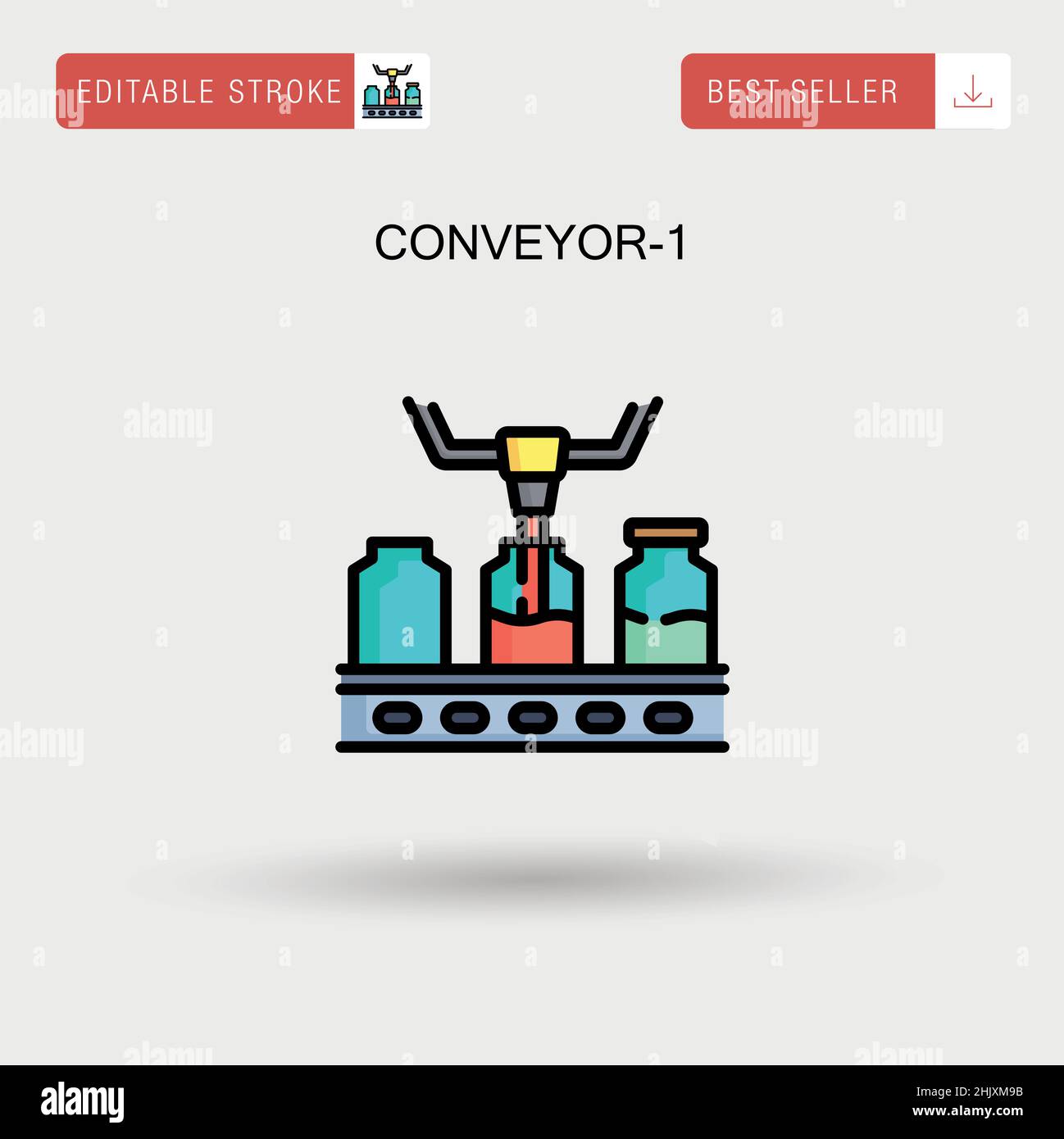 Fruit production color icon Stock Vector Images - Alamy