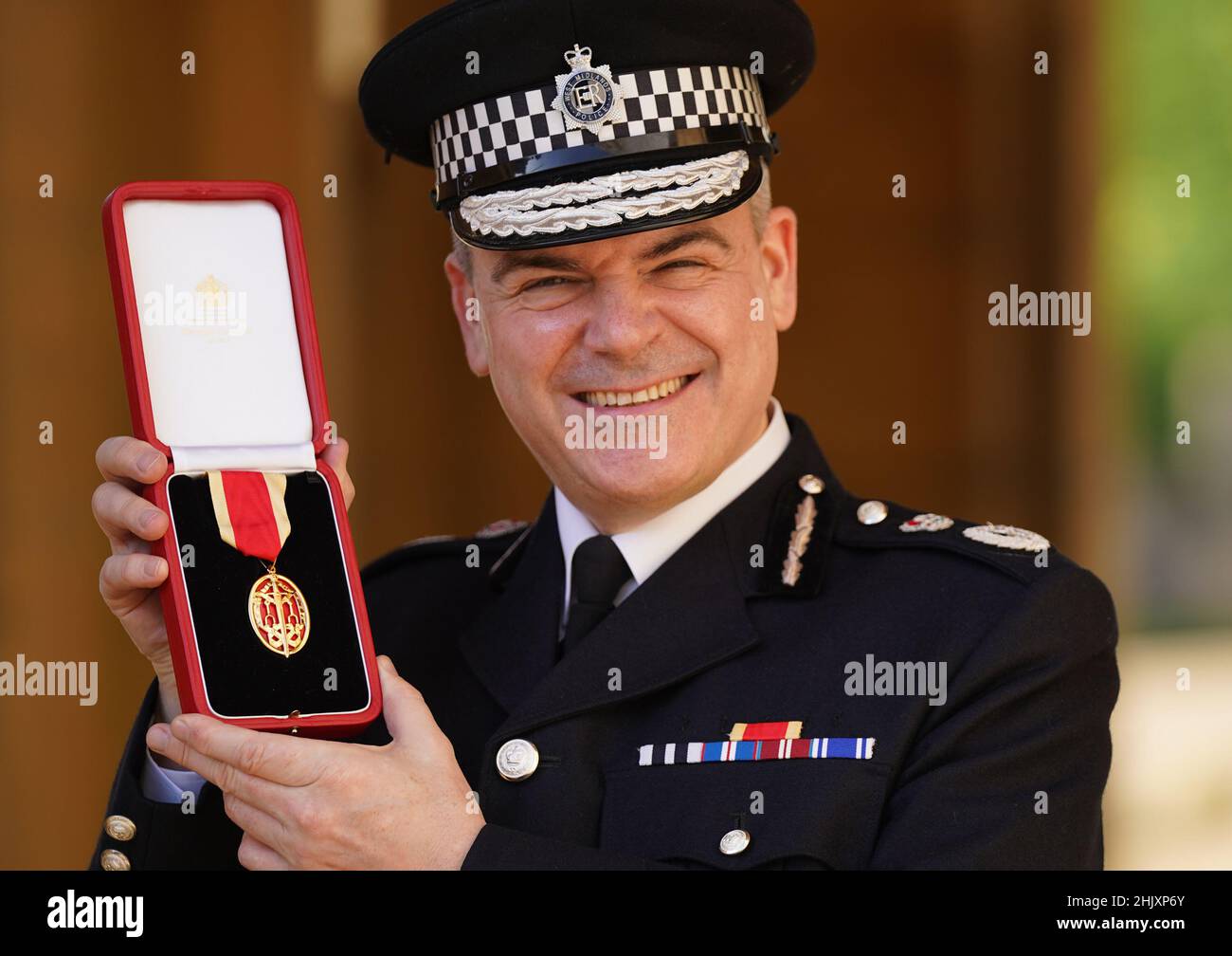 Sir David Thompson, Chief Constable of West Midlands Police, after ...