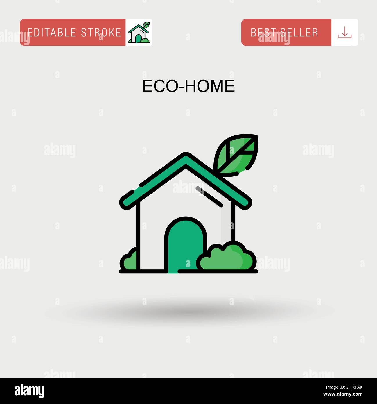 Eco-home Simple vector icon Stock Vector Image & Art - Alamy Eco-home Simple vector icon Stock Vector Image & Art - Alamy