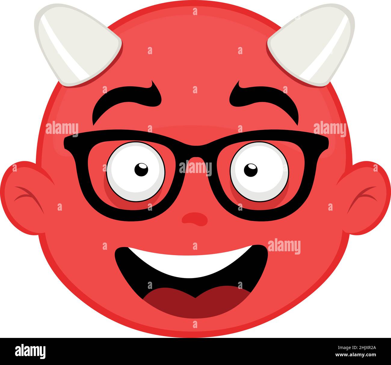 Wicked glasses Stock Vector Images - Alamy