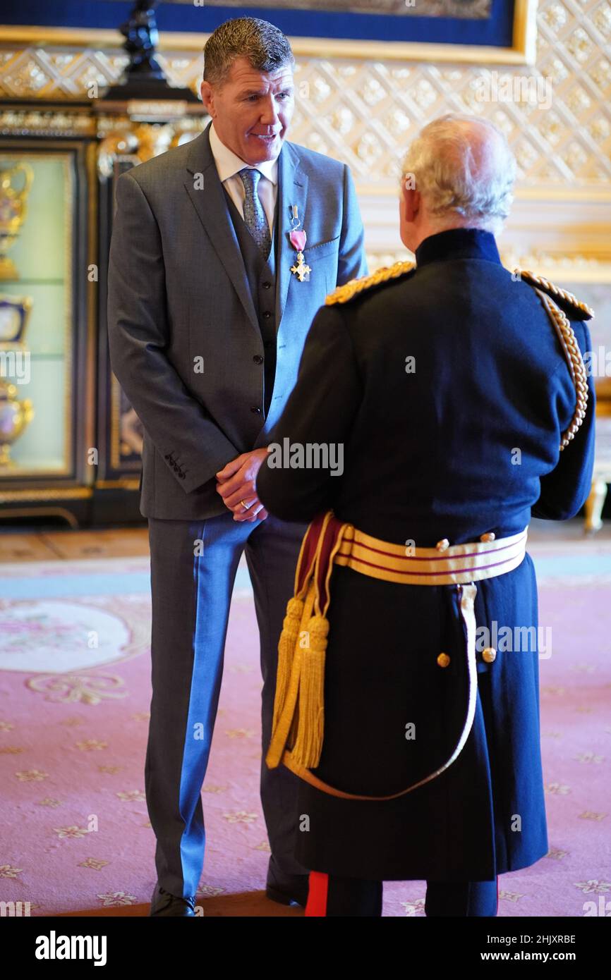 Mr. Robert Baxter, Director of Rugby at Exeter Chiefs, is made an OBE ...