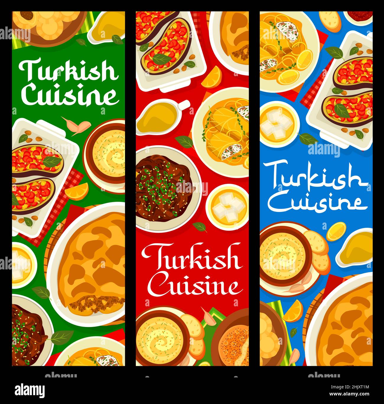 Ottoman dishes Stock Vector Images - Alamy