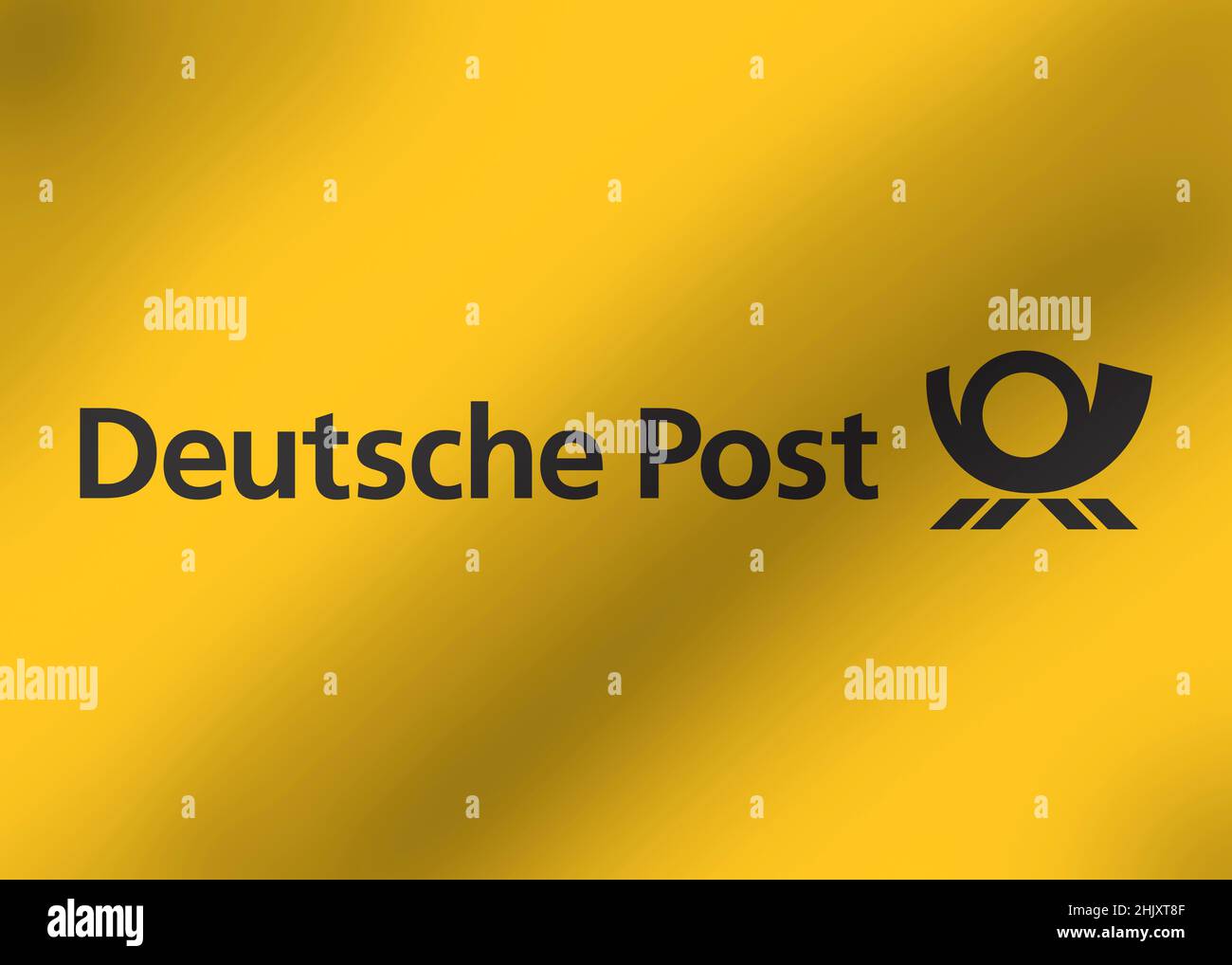 Deutsche Post logo Stock Photo - Alamy