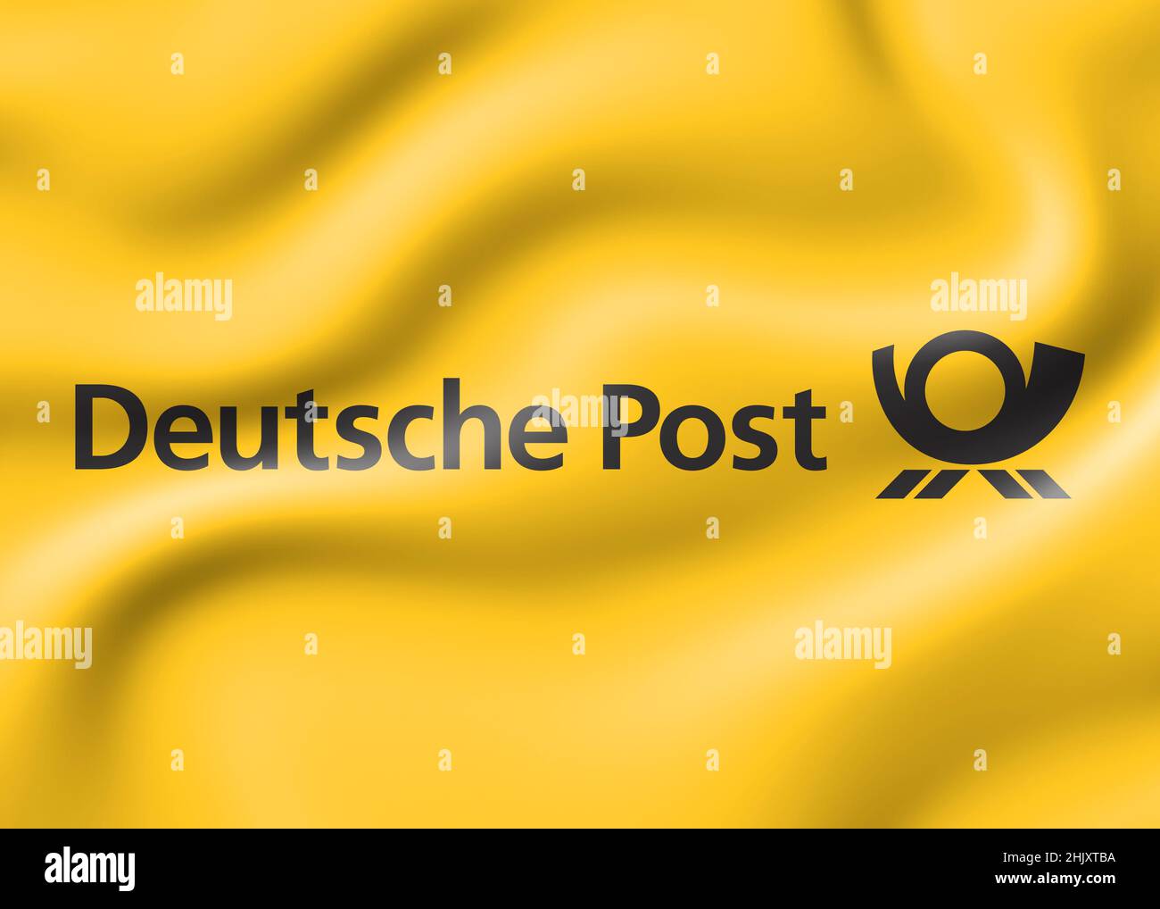 Deutsche Post logo Stock Photo - Alamy