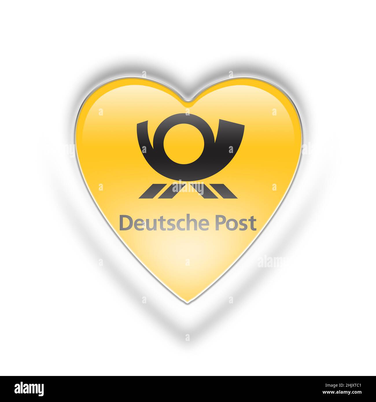 Deutsche Post logo Stock Photo - Alamy