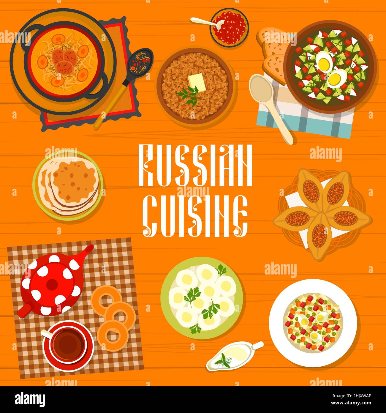 Gourmet olivier Stock Vector Images - Alamy