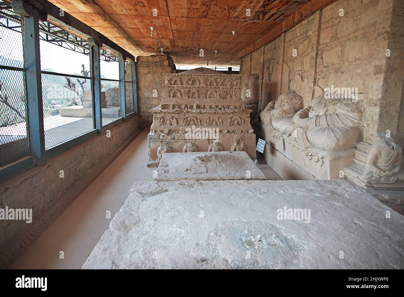Taxila, ruins of Jaulian monastery, Pakistan Stock Photo - Alamy