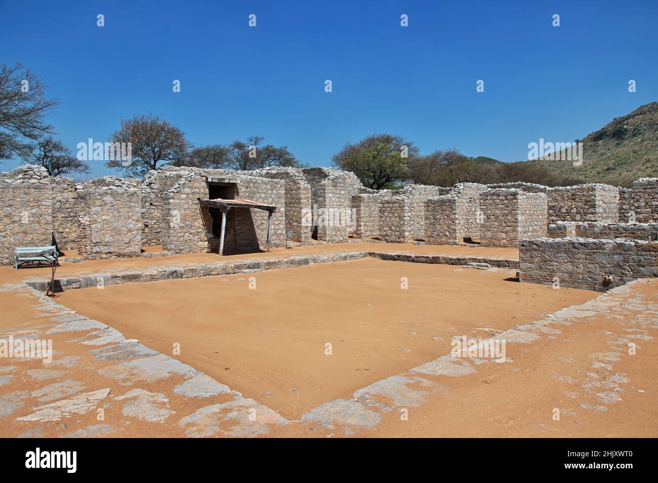 Taxila, ruins of Jaulian monastery, Pakistan Stock Photo - Alamy