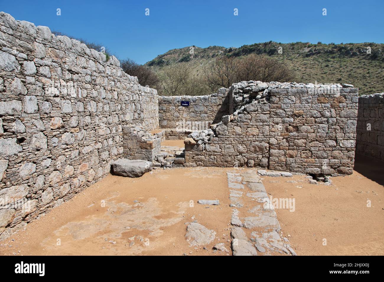 Taxila, ruins of Jaulian monastery, Pakistan Stock Photo - Alamy