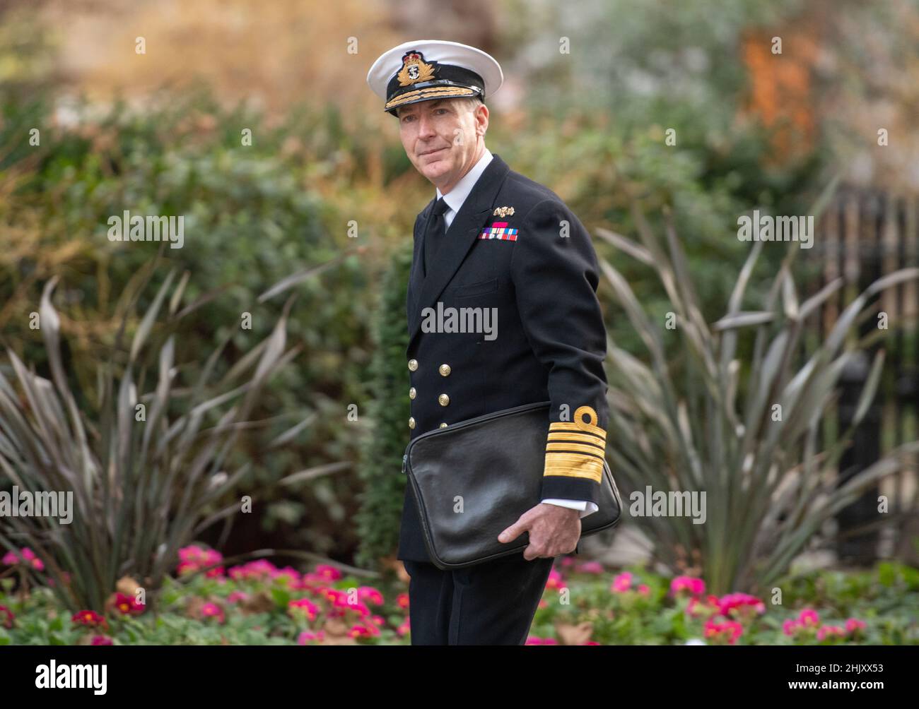 Downing Street, London, UK. 1 February 2022. Chief of the Defence Staff ...