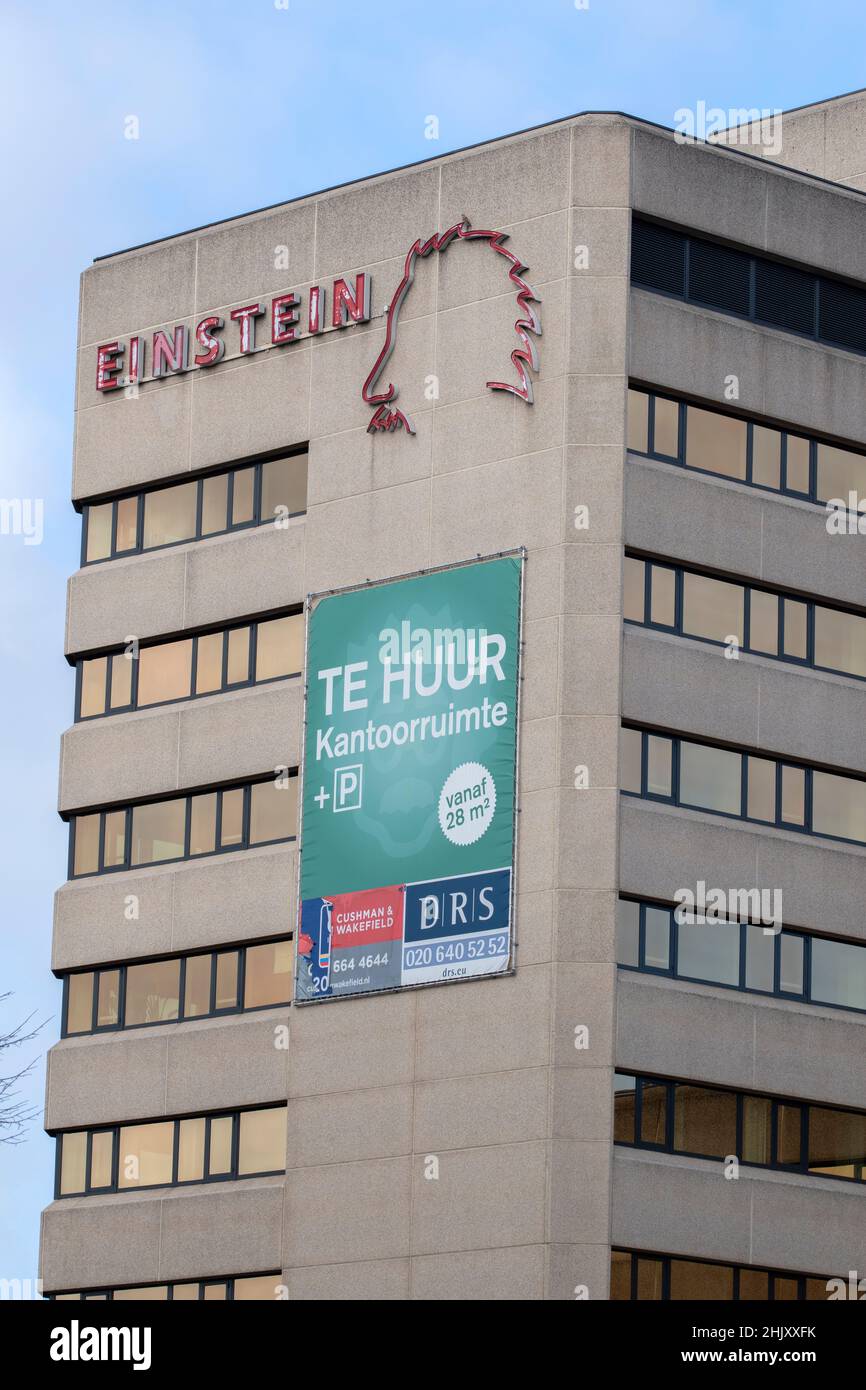 Einstein Building At Amsterdam The Netherlands 30-1-2022 Stock Photo ...
