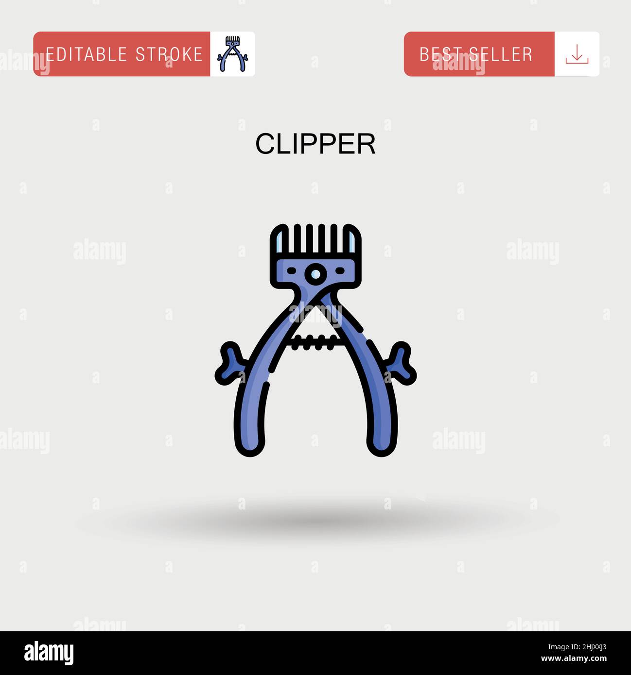 Hand trimmer Stock Vector Images - Alamy