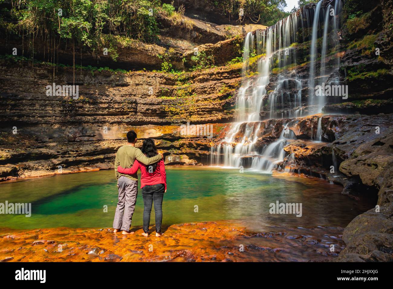 Weisadong waterfall hi-res stock photography and images - Alamy