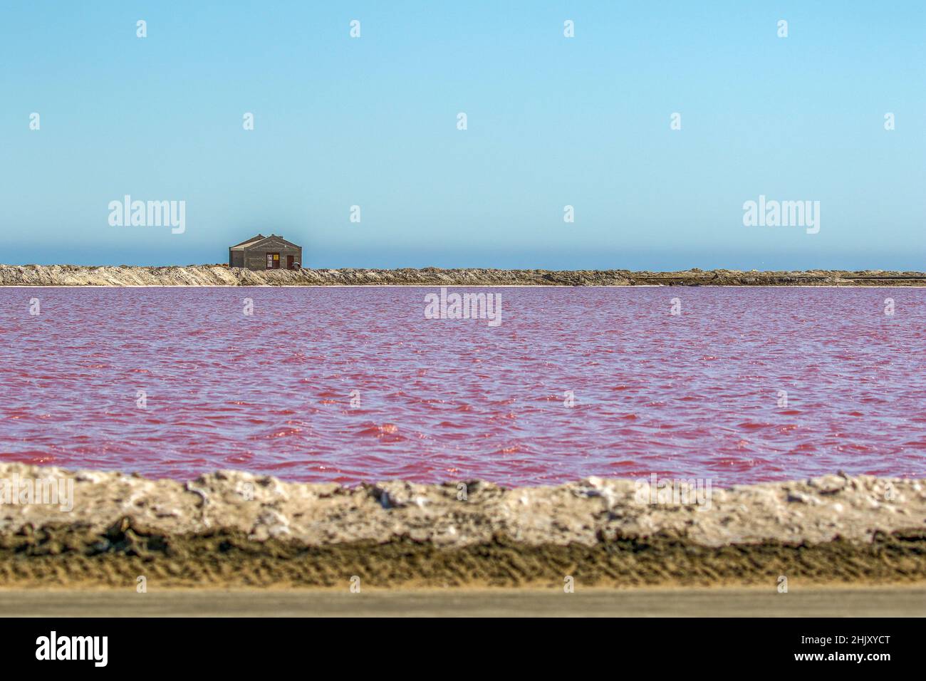 Salt Manufacture, Walvis Bay, Namibia Stock Photo - Alamy