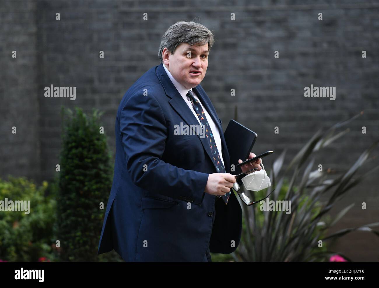 Downing Street, London, UK. 1 February 2022. Kit Malthouse MP, Minister ...