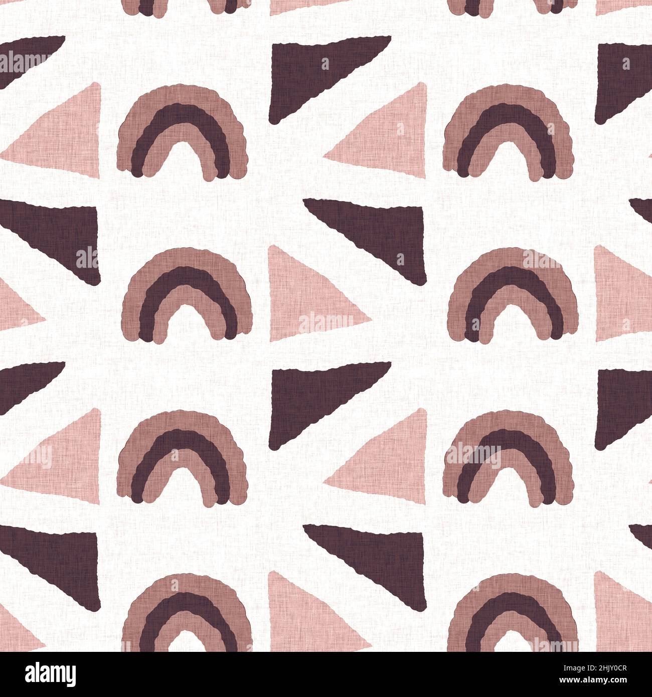 Gender neutral rainbow seamless raster background. Simple whimsical ...