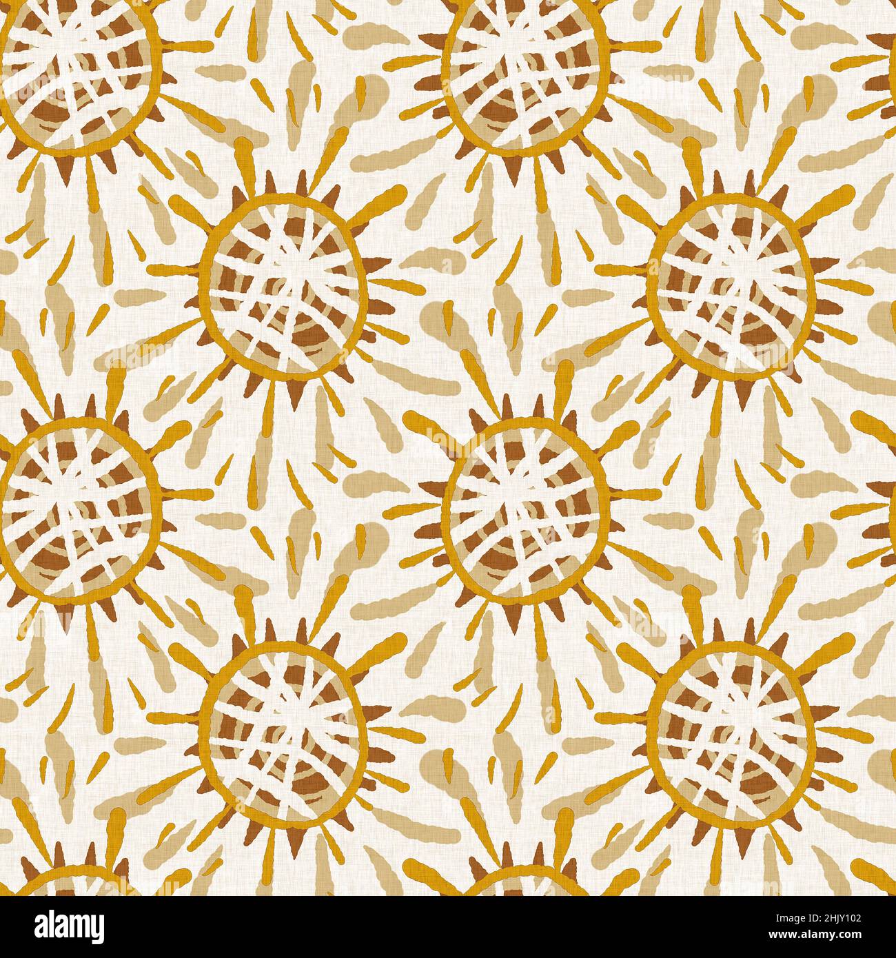 Gender neutral sunshine sun seamless raster background. Simple ...