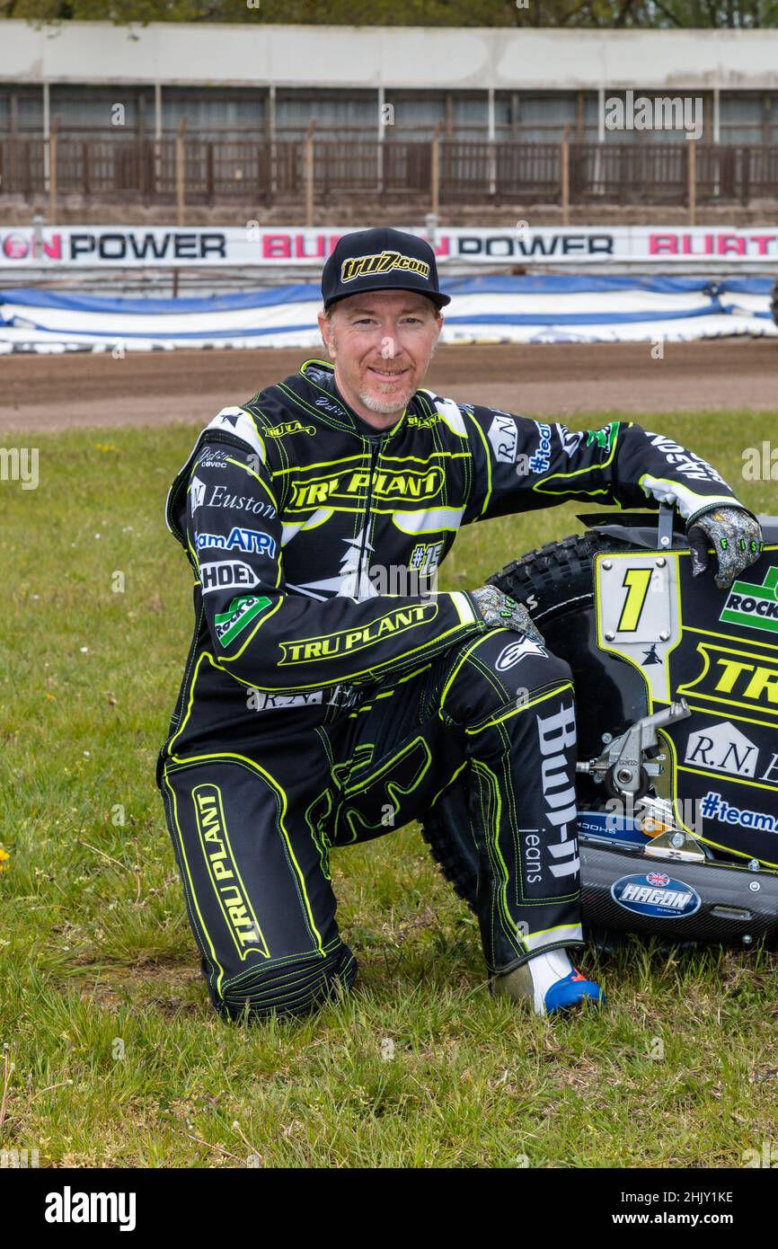 Three-time world speedway champion Jason Crump. Ipswich Witches ...