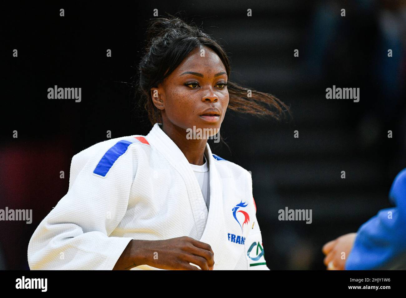 Women -52 kg, Astide GNETO of France silver medal competes during the ...