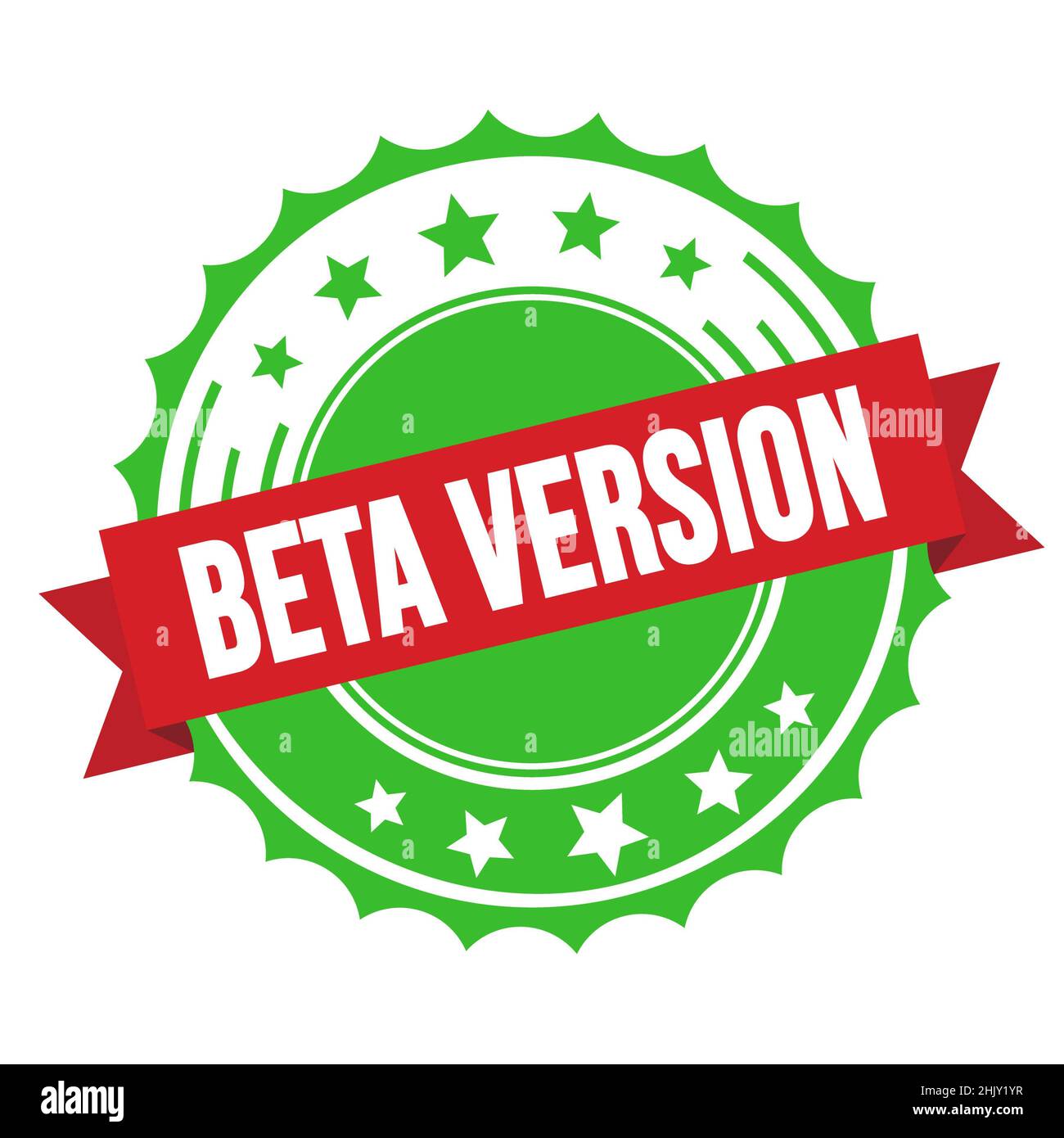 Beta version concept icon hi-res stock photography and images - Alamy