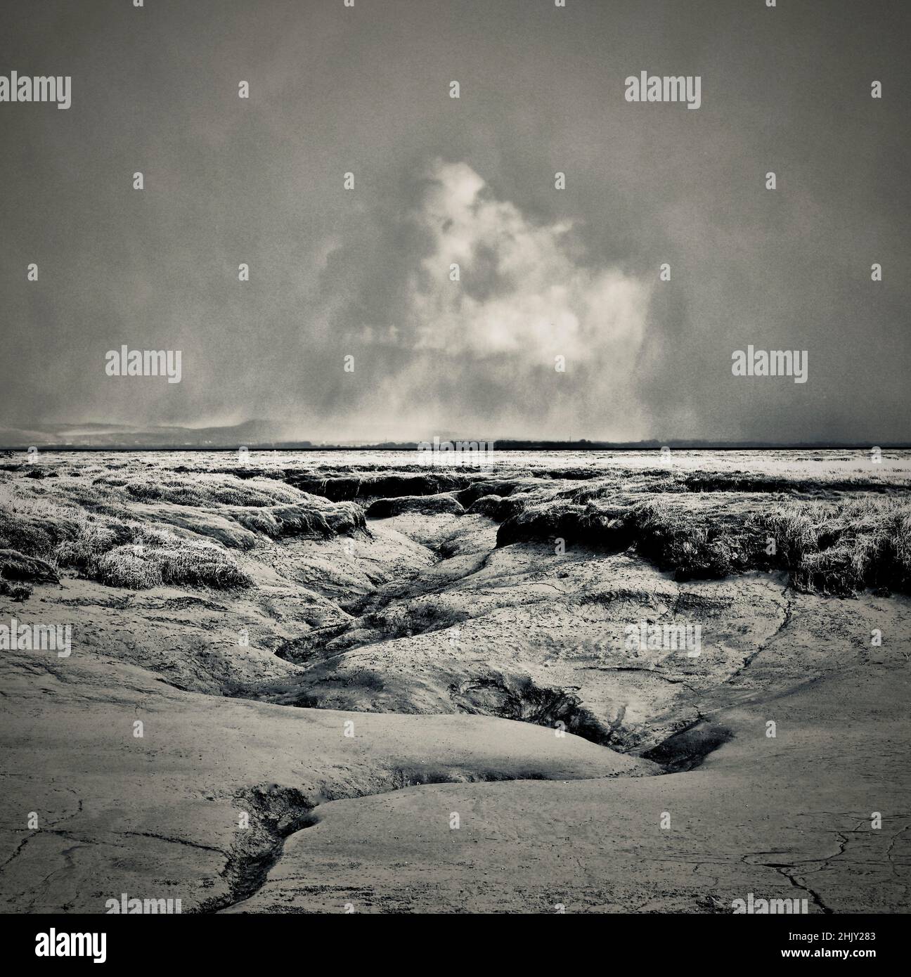 Snow storm over st hi-res stock photography and images - Alamy