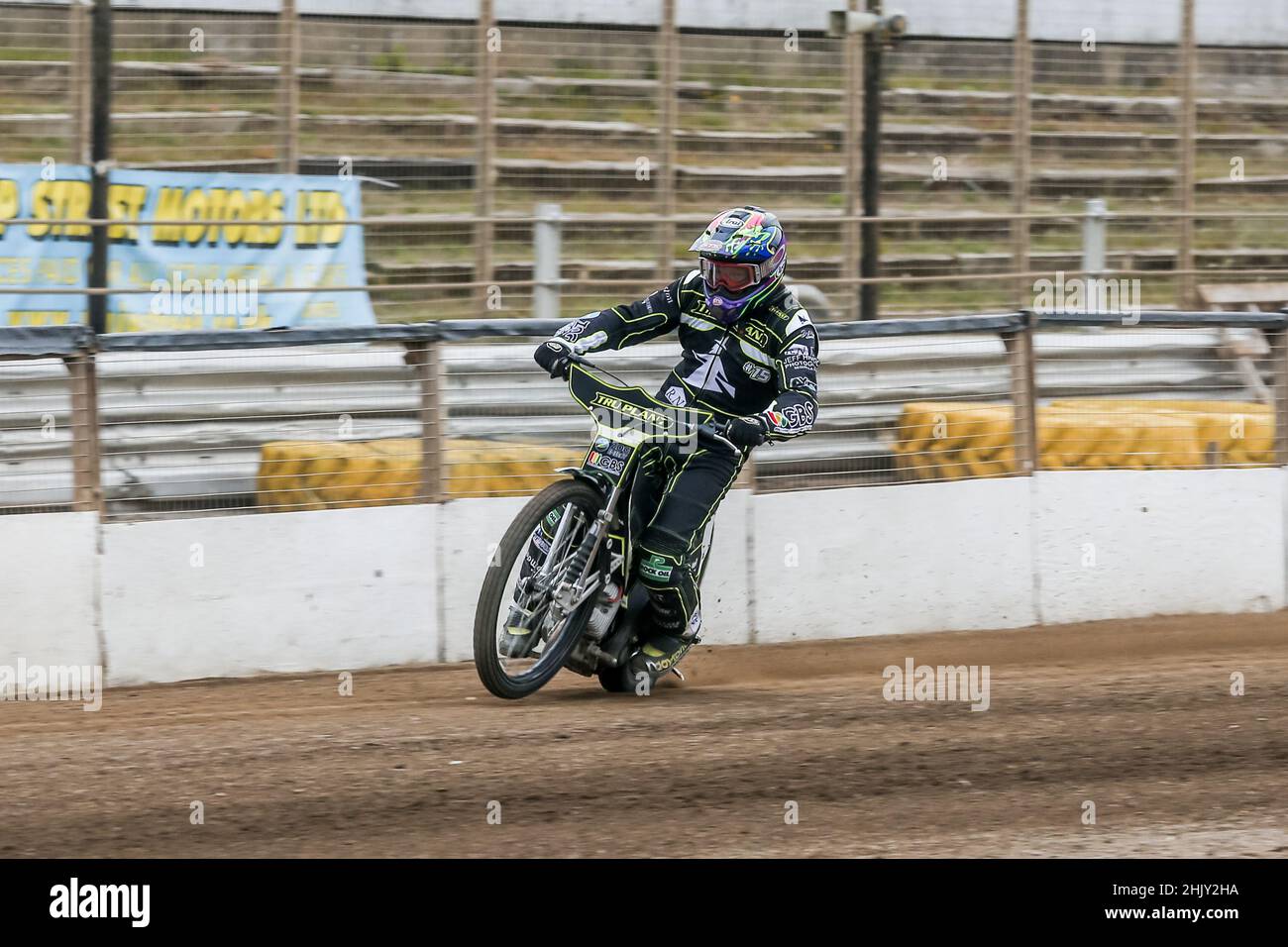 Cameron Heeps. Ipswich Witches Speedway press day. 14 May 2021 Stock ...